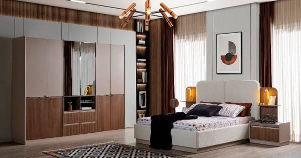 Спален комплект Oren - Топ Цени | Мебели Онлайн Orhideamebel.com