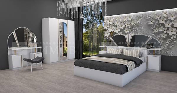 Спален комплект Перла - Топ Цени | Мебели Онлайн Orhideamebel.com