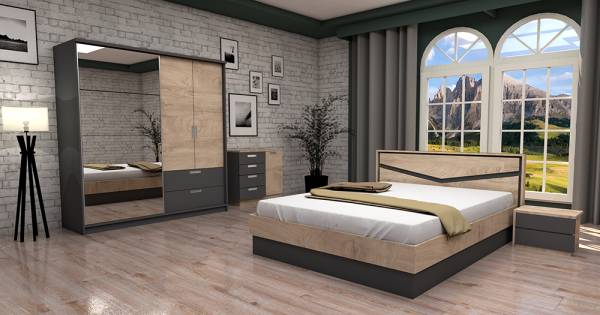 Спален комплект Виго 2 - Топ Цени | Мебели Онлайн Orhideamebel.com