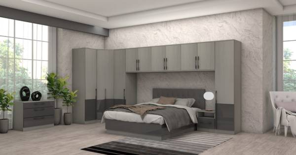 Спален комплект Маями Конфигурация 2 - Топ Цени | Мебели Онлайн Orhideamebel.com