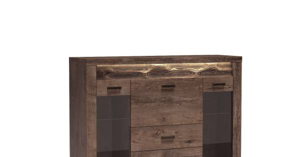 Ниска витрина Indianapolis I-8 - Топ Цени | Мебели Онлайн Orhideamebel.com