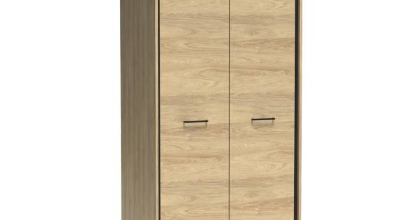 Двукрилен гардероб Mediolan M-1 - Топ Цени | Мебели Онлайн Orhideamebel.com