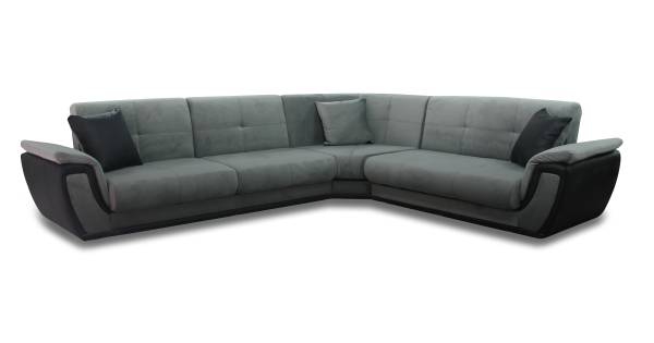 Разтегателен ъглов диван Калифорния с два подлакътника - Топ Цени | Мебели Онлайн Orhideamebel.com