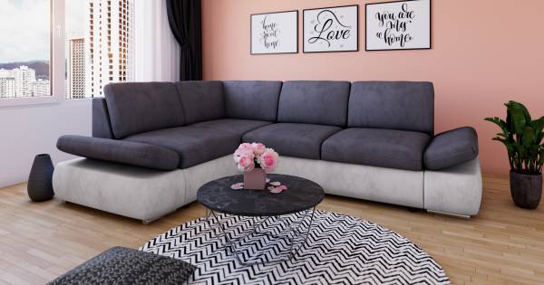 Разтегателен ъглов диван Сиена - Топ Цени | Мебели Онлайн Orhideamebel.com