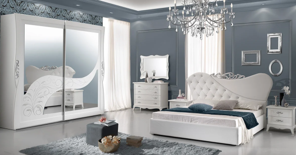 Италиански спален комплект Briel - Топ Цени | Мебели Онлайн Orhideamebel.com