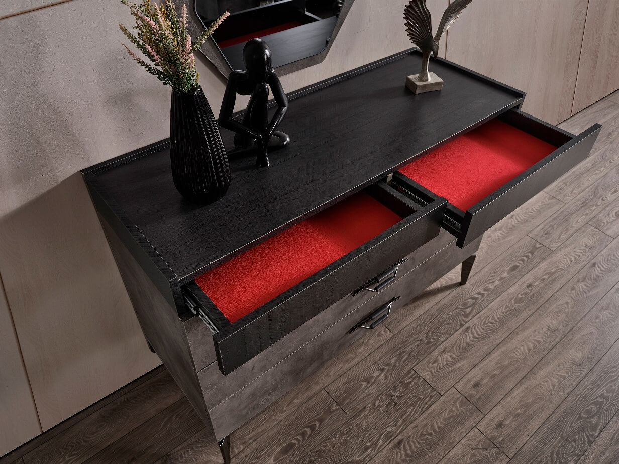 Спален комплект Balat - Retro Gumus - Treveso - Топ Цени | Мебели Онлайн Orhideamebel.com