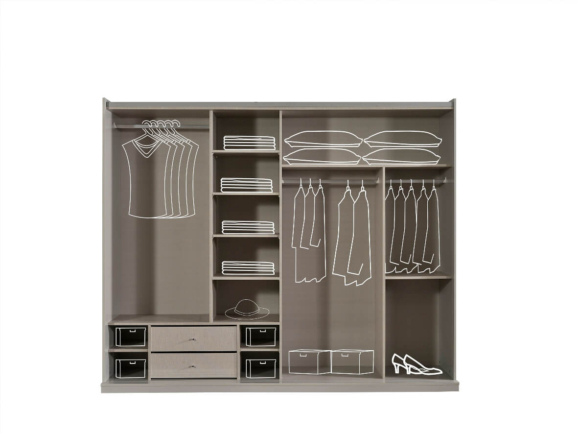 Спален комплект Meric - Топ Цени | Мебели Онлайн Orhideamebel.com