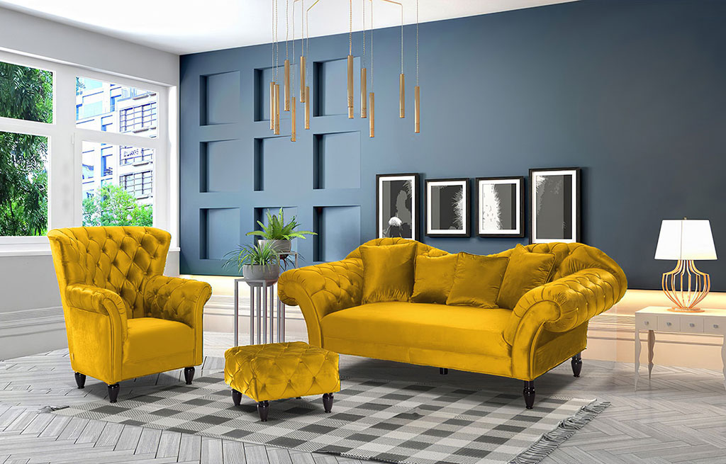 Лежанка Napoli 042 - лява - Топ Цени | Мебели Онлайн Orhideamebel.com