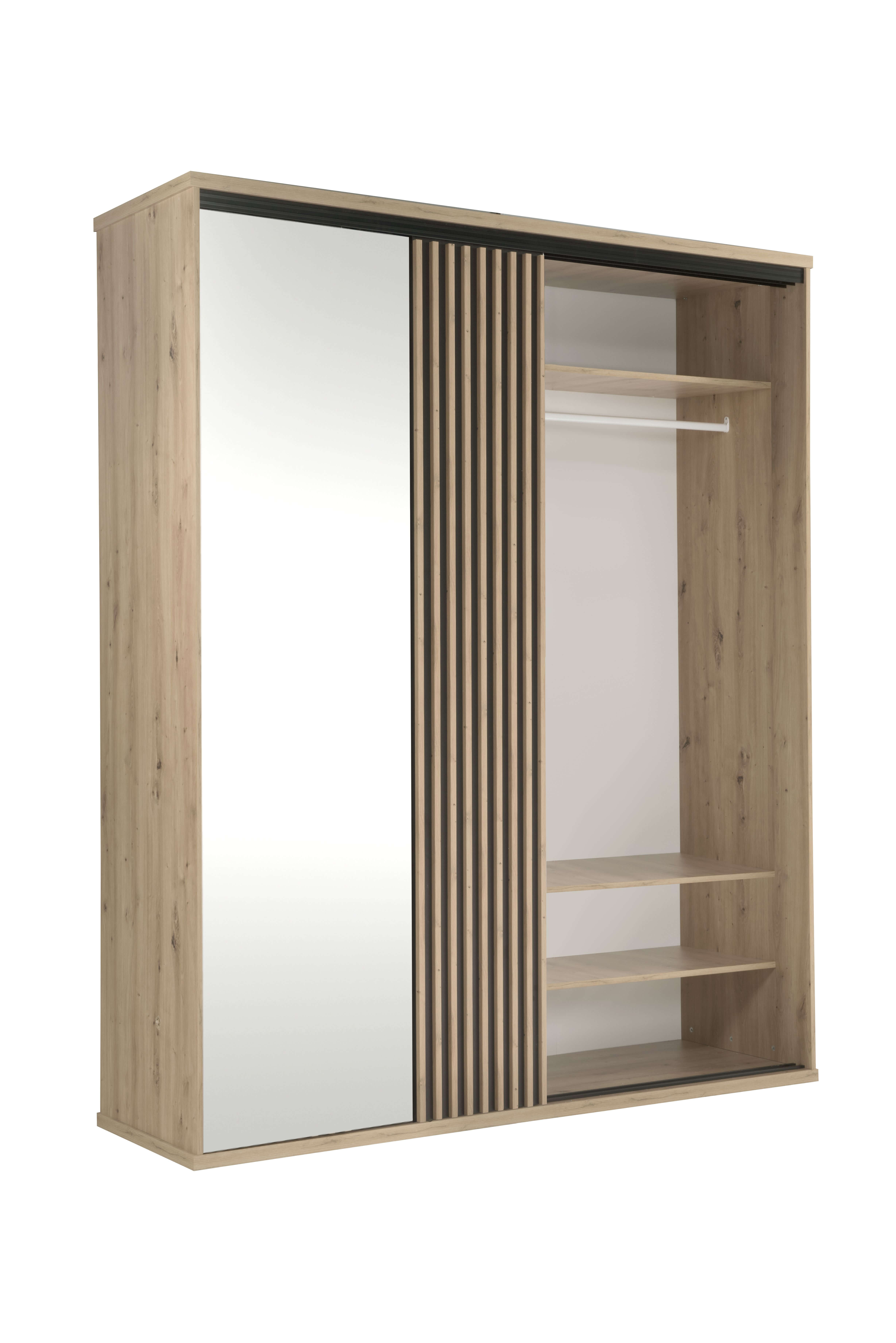 Гардероб с плъзгащи врати Cali C-14 - Топ Цени | Мебели Онлайн Orhideamebel.com