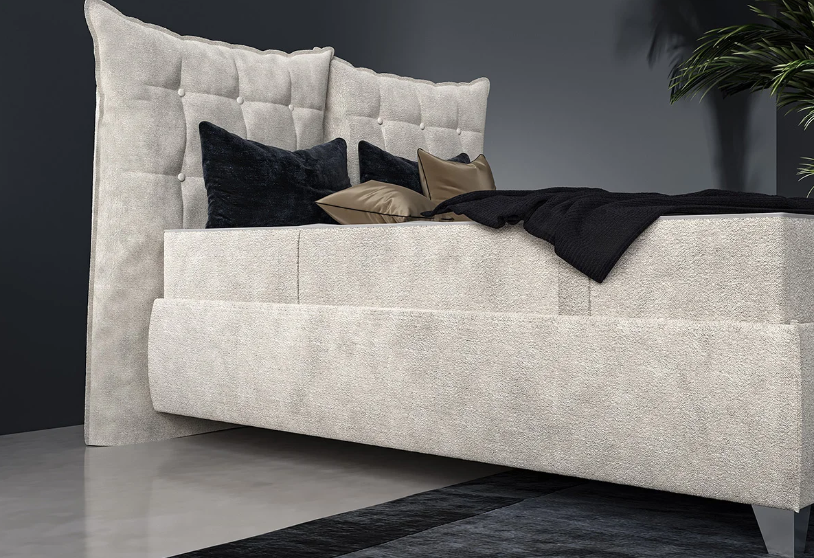 Тапицирано легло Asterix - Топ Цени | Мебели Онлайн Orhideamebel.com